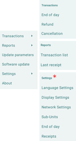 Terminal Setup guide | Integration hub